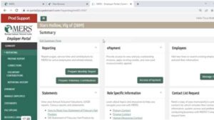 Employer Portal Training – Defined Benefit (DB) - MERS | Municipal ...