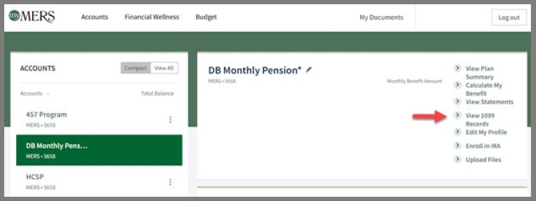 Form 1099-R - MERS | Municipal Employees' Retirement System of Michigan